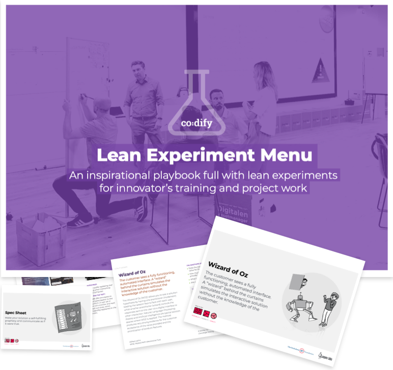 Innovation Tool Download › Lean Experiment Menu › co:dify Group